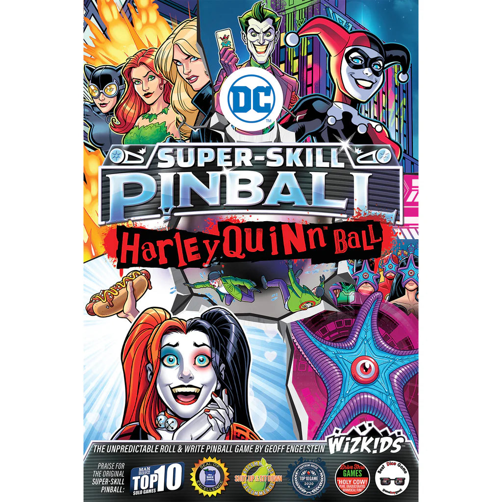 DC Super-Skill Pinball: Harley Quinn Ball – The Crafty Gamer