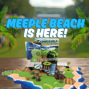 Table Golf Association: The Meeple Beach Family Edition – The Crafty Gamer