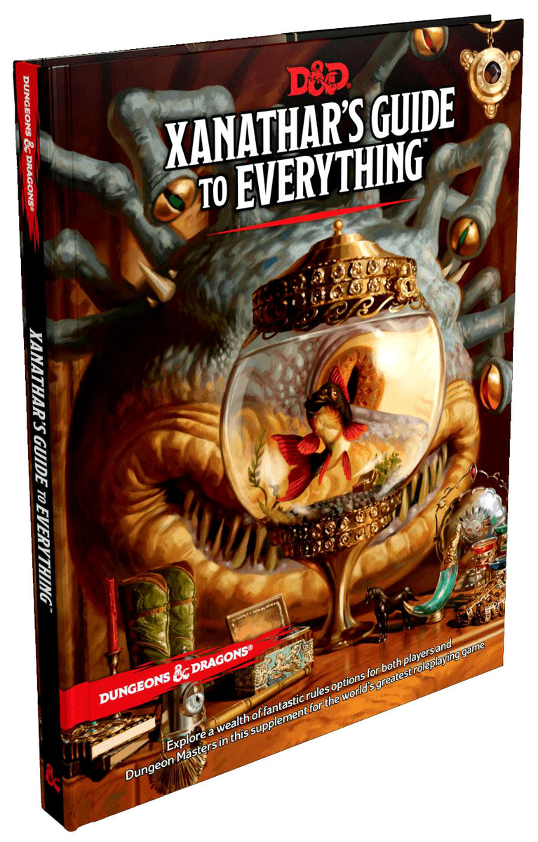 Dungeons & Dragons RPG: Xanathars Guide to Everything Hard Cover – The ...