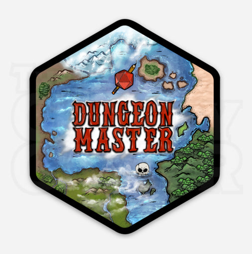 Dungeon Master Sticker – The Crafty Gamer